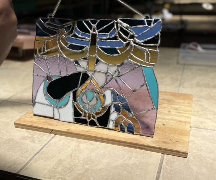 Stained glass wanderer finished | Fandom