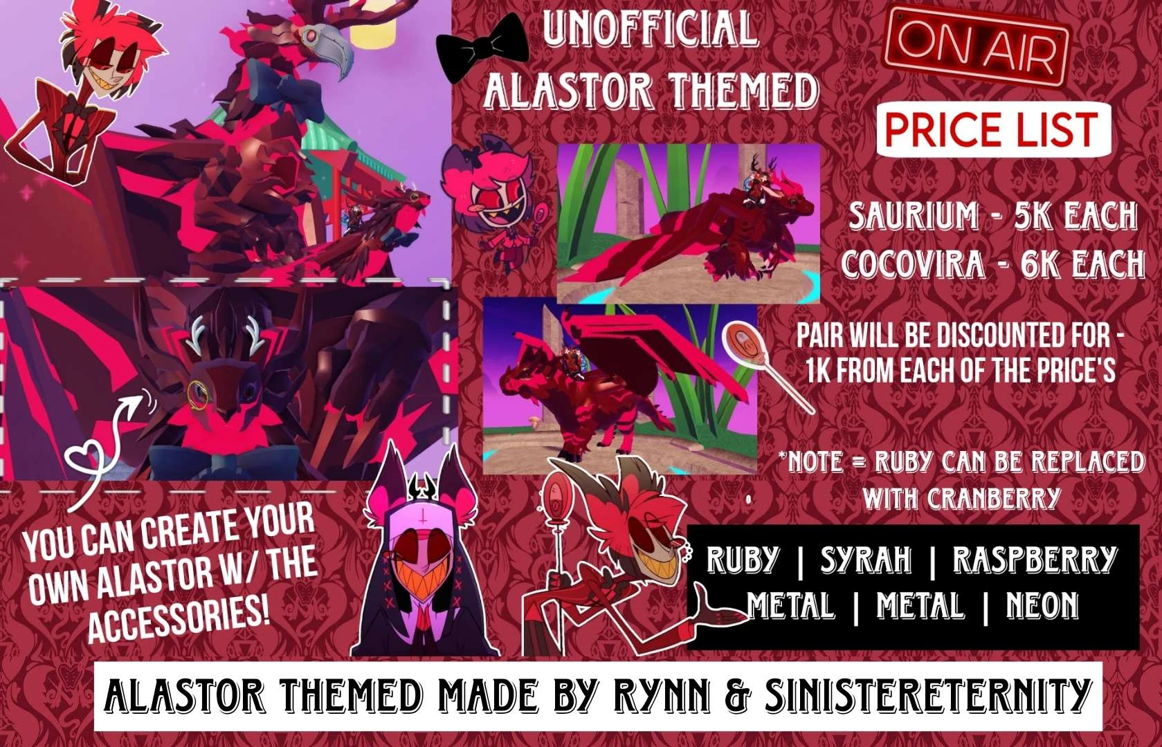 SELLING- UNOFFICIAL NEW ALASTOR THEME!! | Fandom