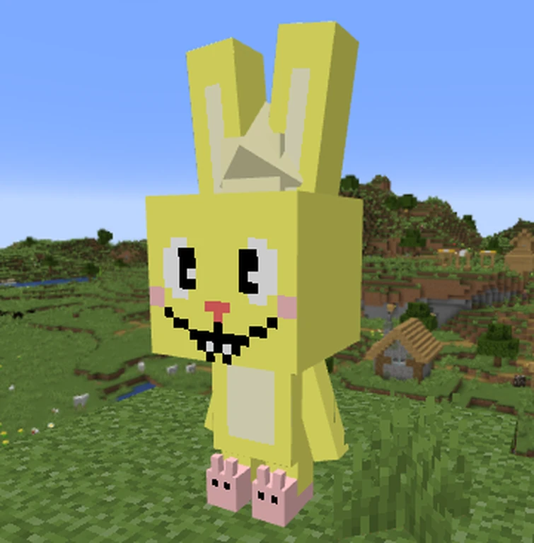 i made cuddles in minecraft | Fandom