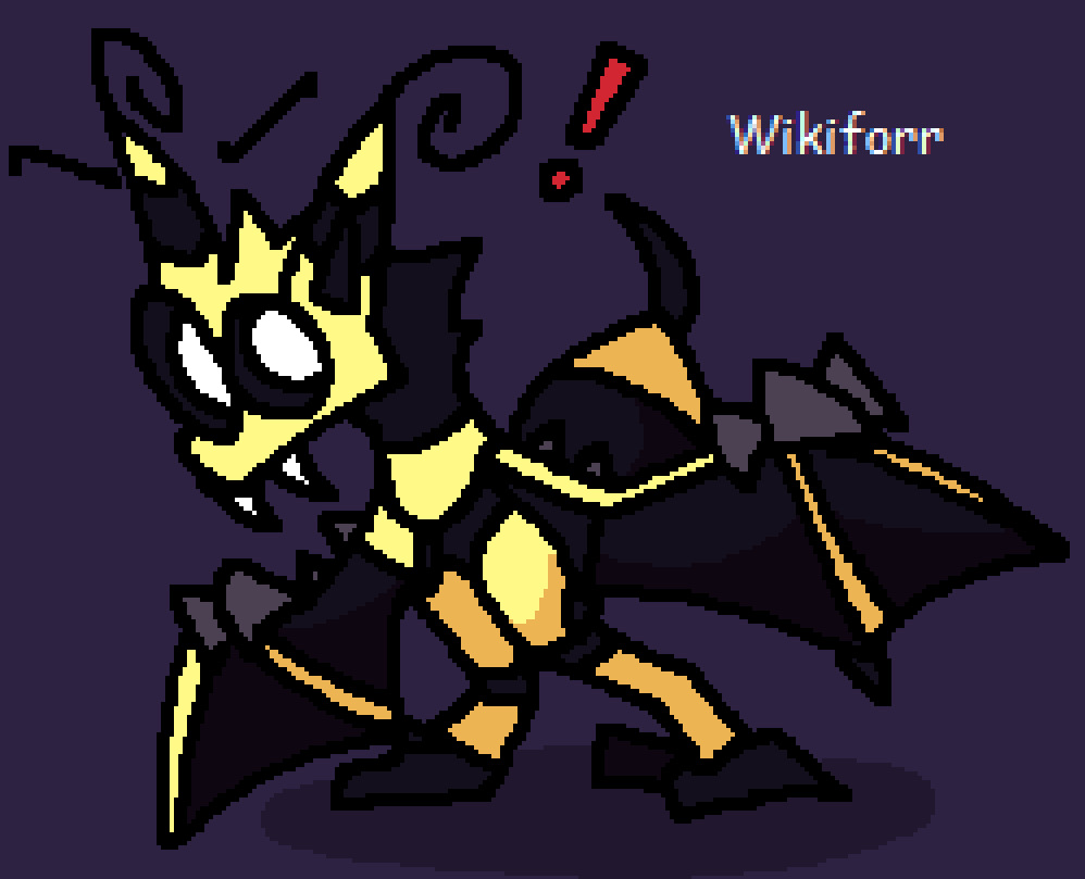 Old beezu model pixel art because i forgor how the redesign looks like ...