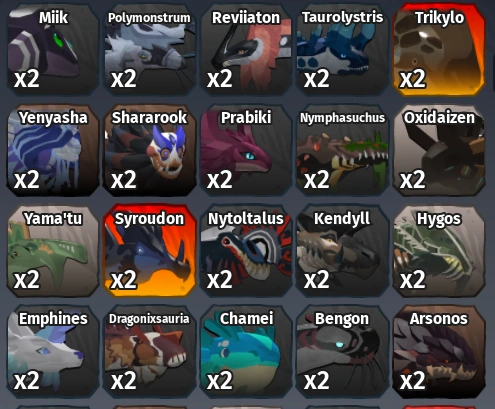 LF: Cupuere. Disclaimer: Some creature are traded away and i won't trade creature if I don't ...