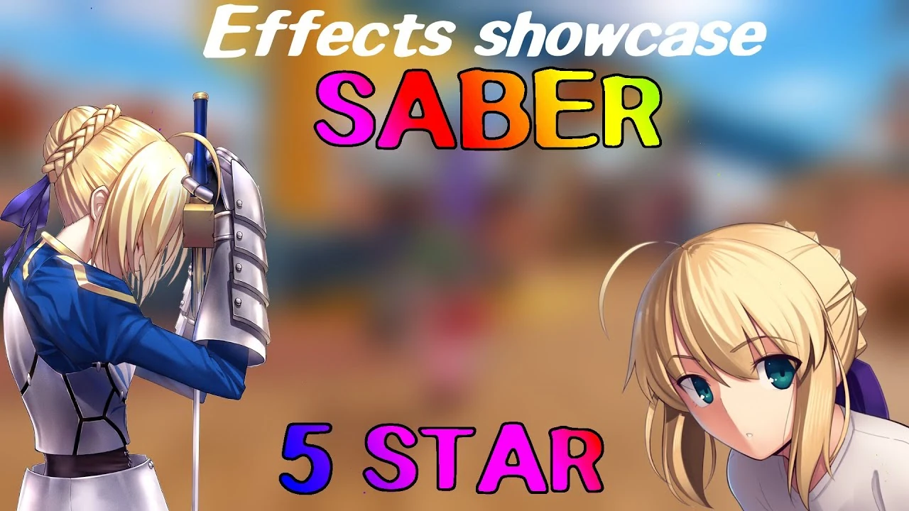 saber 5/6 attack animation | Fandom