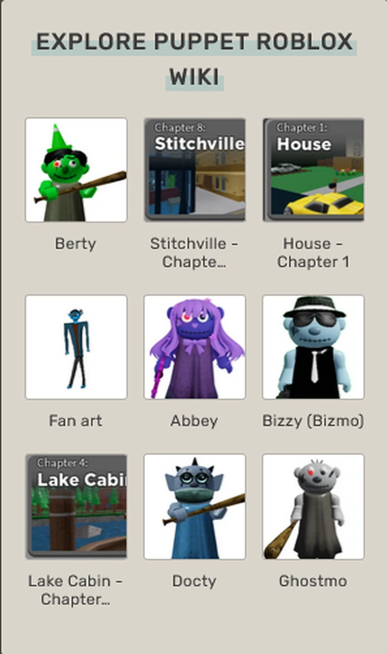 Discuss Everything About Puppet Roblox Wiki | Fandom