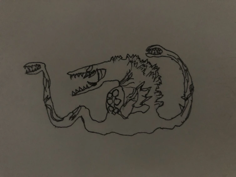 Biollante Drawing | Fandom