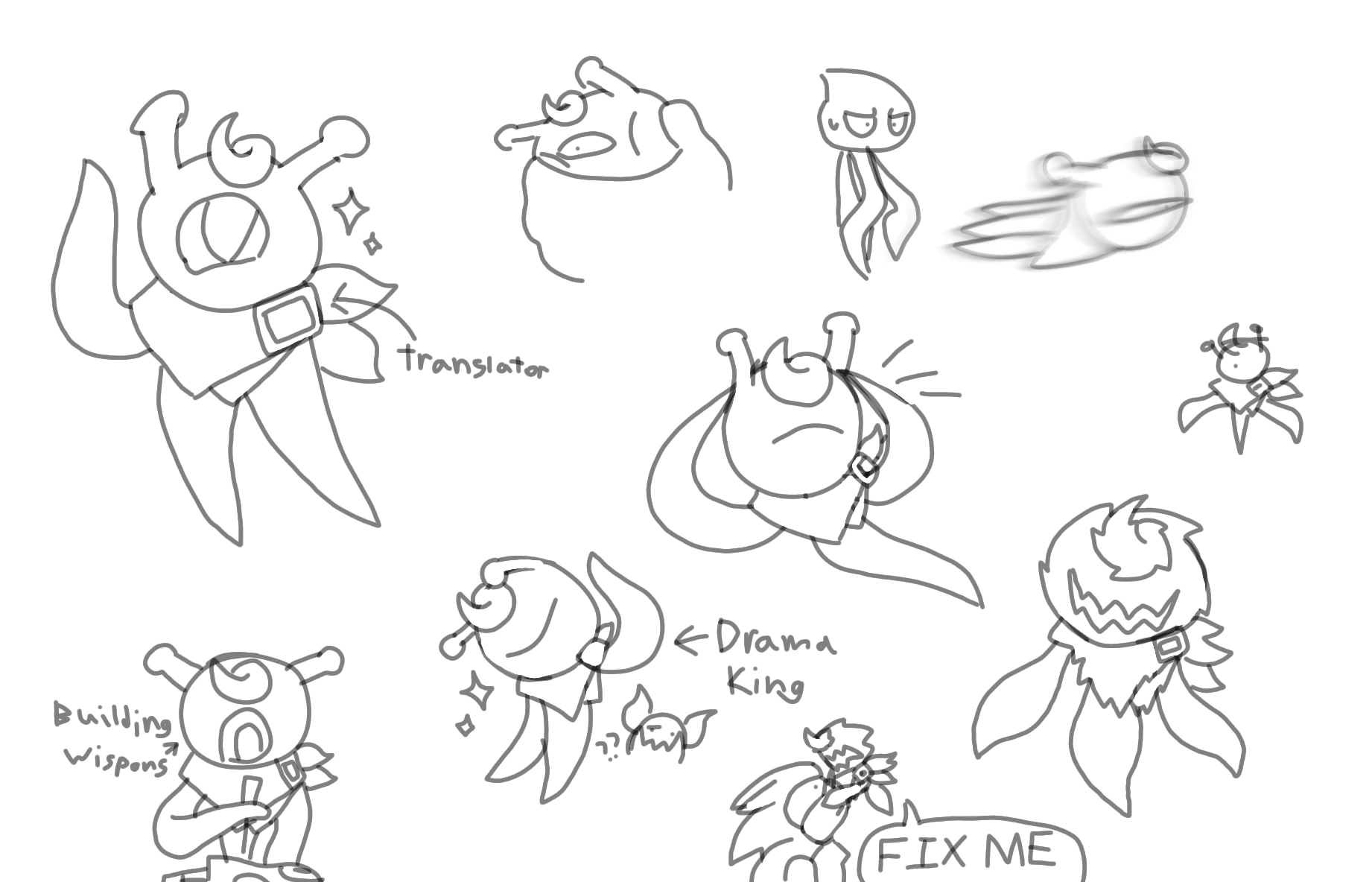 Yacker redesign sketchdump | Fandom