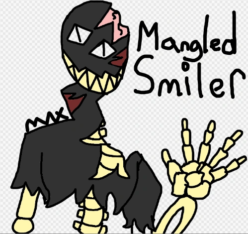 made a fan entity cus wn :) his name is mangled smiler | Fandom