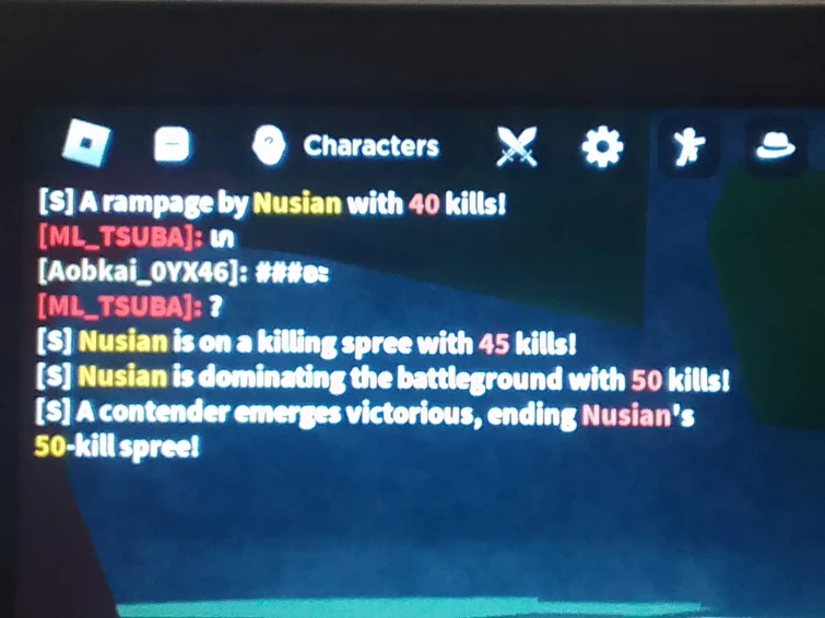 im here just to flex the amount of killstreak i got on tsb | Fandom