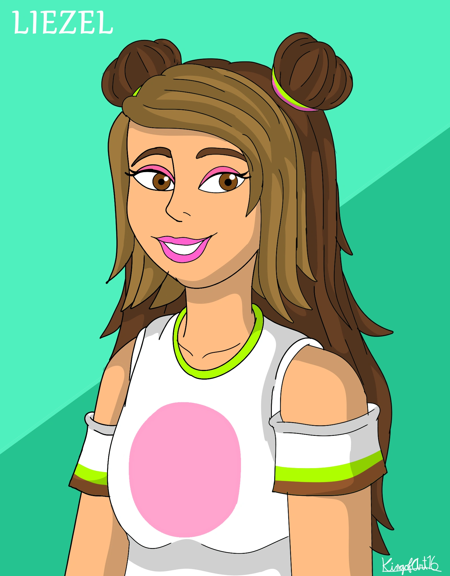 My NEW version of Liezel. Yes, I added it onto her fanart gallery. | Fandom
