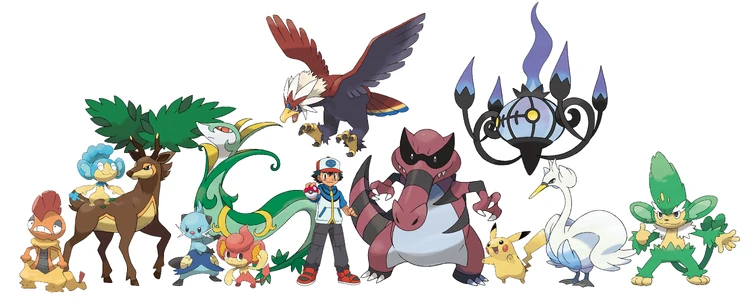 Ash's Unova team my way | Fandom