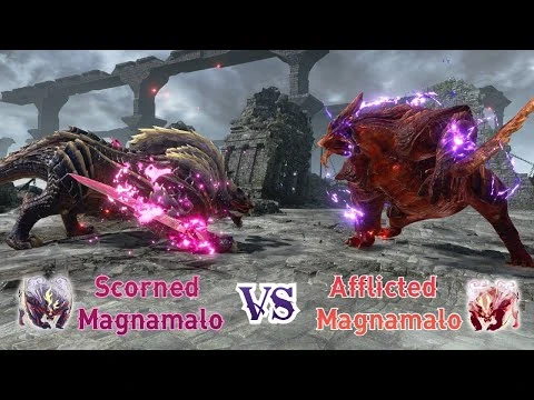 Scorned Magnamalo vs. Afflicted Magnamalo - Which Magnamalo is Stronger ...