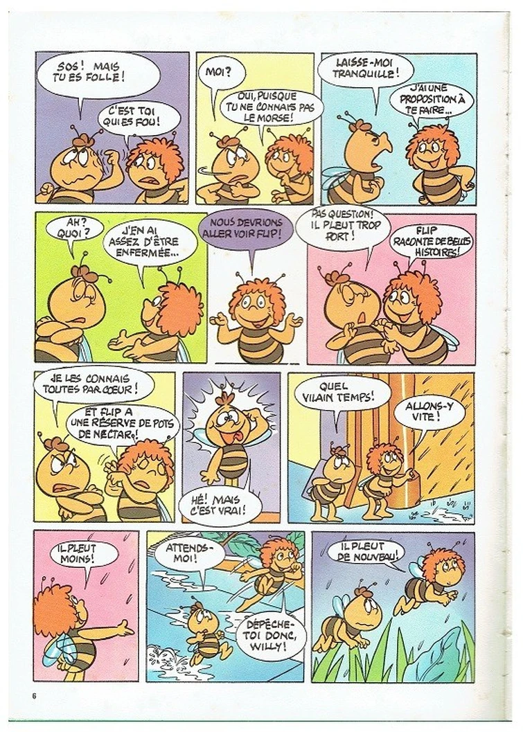 Maya the bee comic strip | Fandom