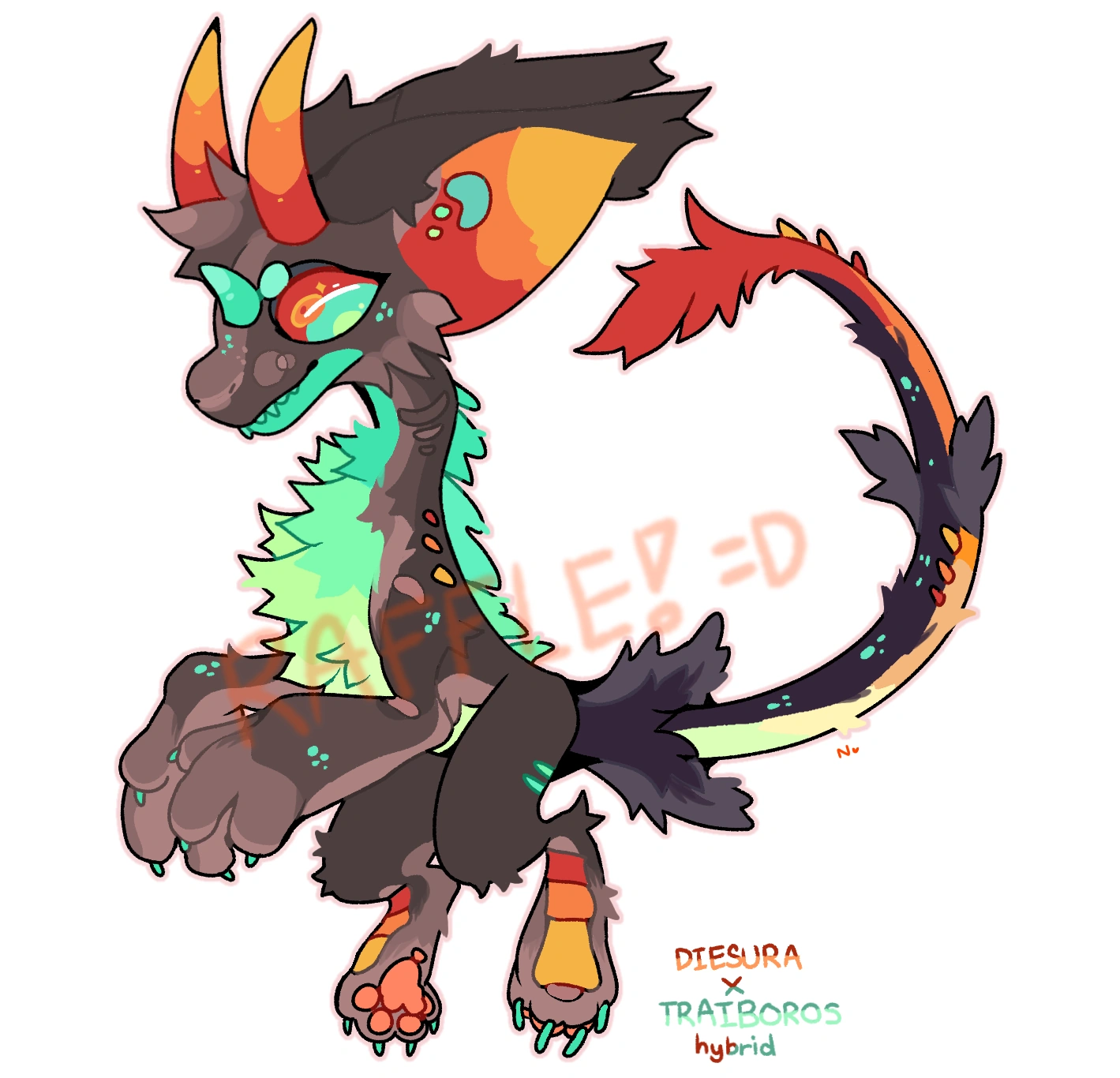 diesura x traiboros raffle | Fandom