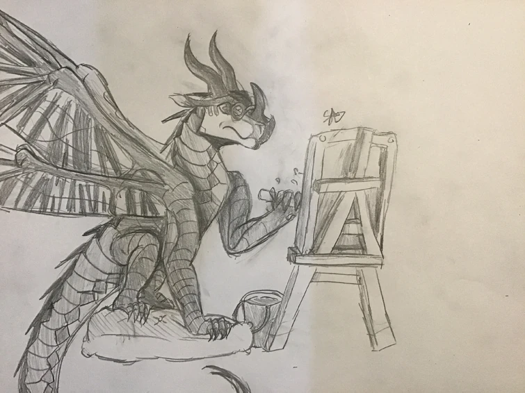 Drawing WoF characters each day till I get better (Day 4, Lady Scarab ...