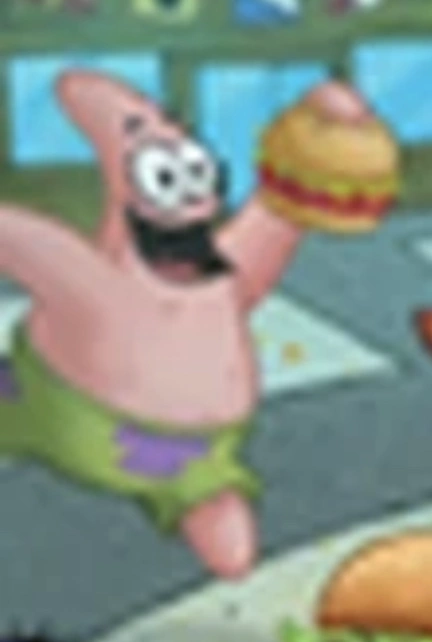 What is Patrick holding? (Wrong answers only) | Fandom