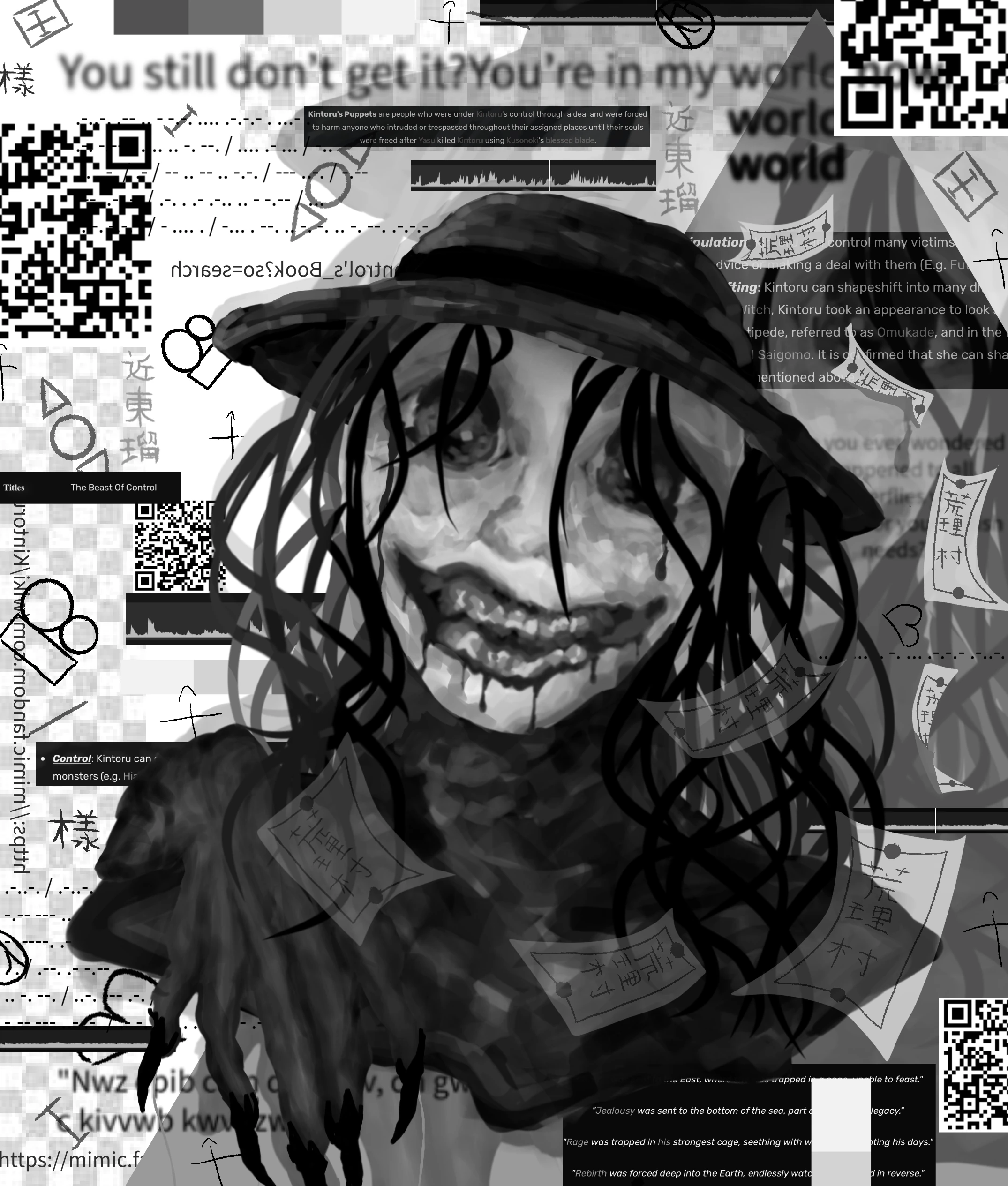 kintoru in the style of analog horror | Fandom