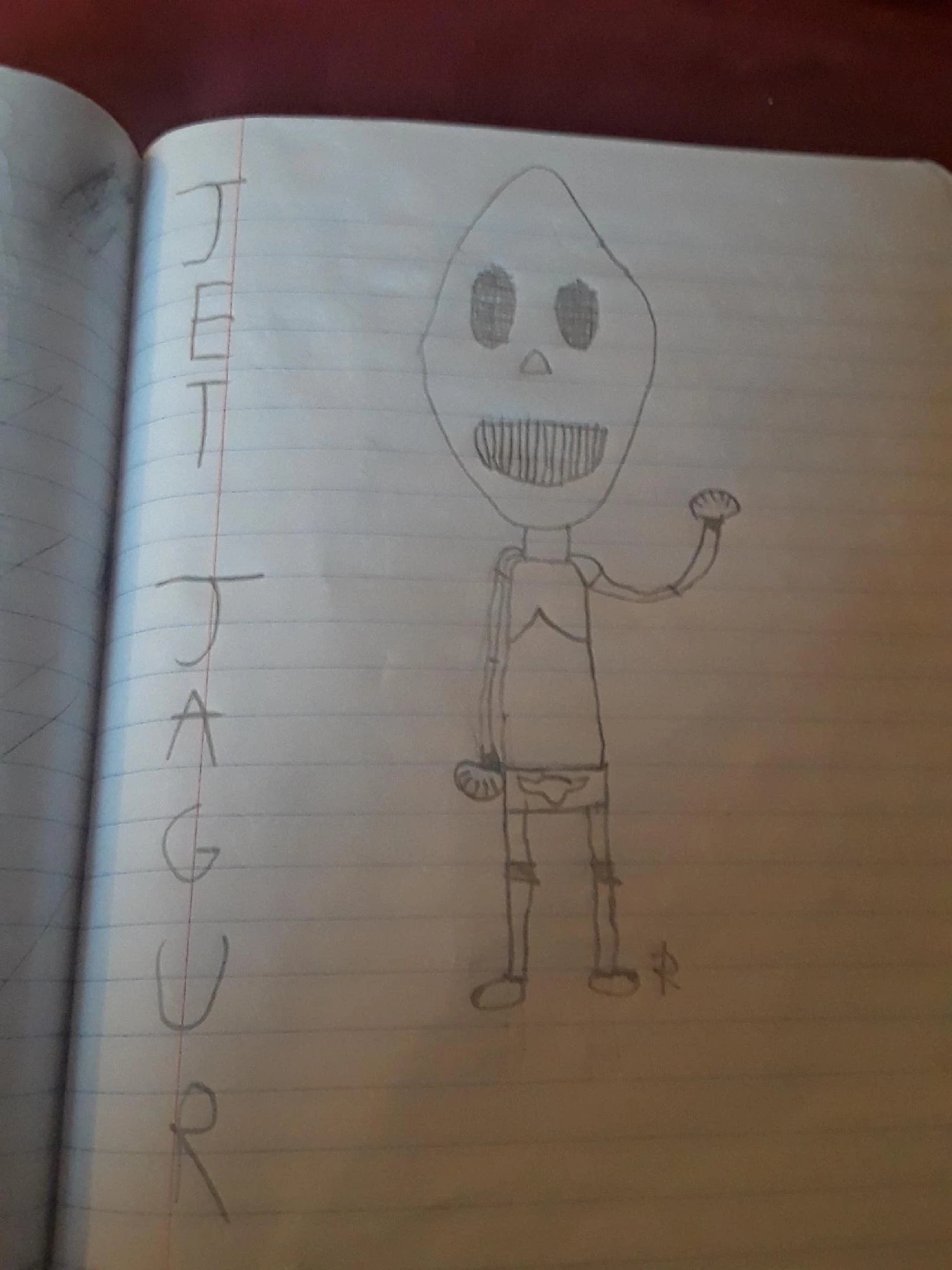 Hey look its a poorly drawn Jet Jaguar! | Fandom