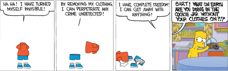 Someone should replace Calvin and Hobbes characters by The Simpsons ...