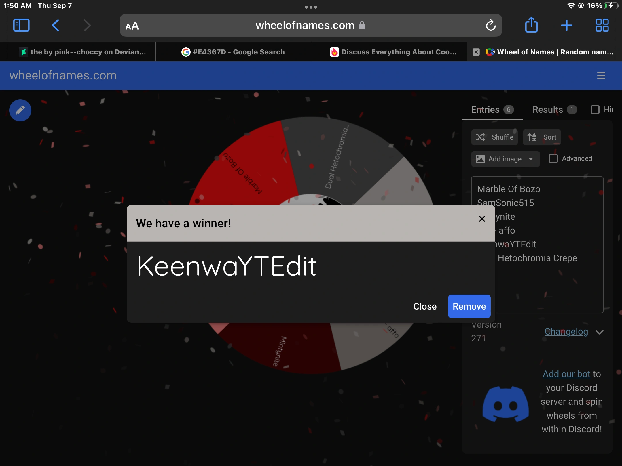 WINNER OF SEEK EYES COOKIE RAFFLE | Fandom