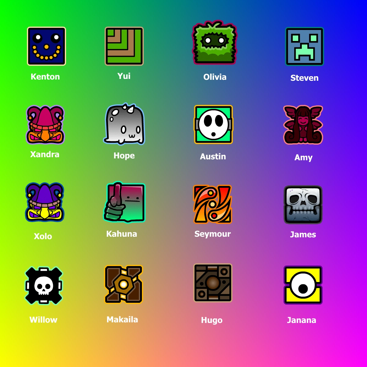 A bunch of customers turn into GD icons! | Fandom