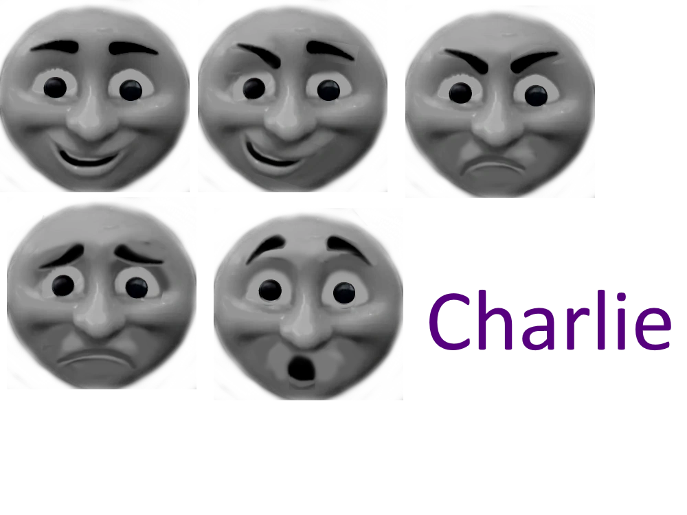 Model Series styled Charlie faces | Fandom