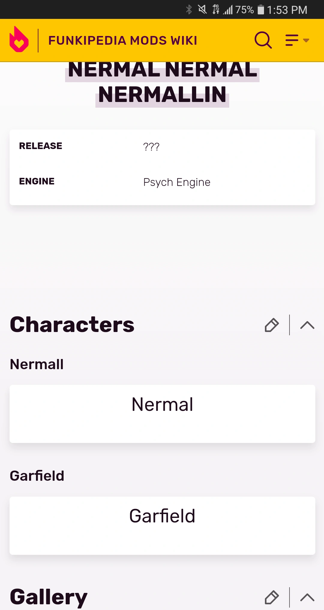 this is it for nermal nermal nermallin? | Fandom