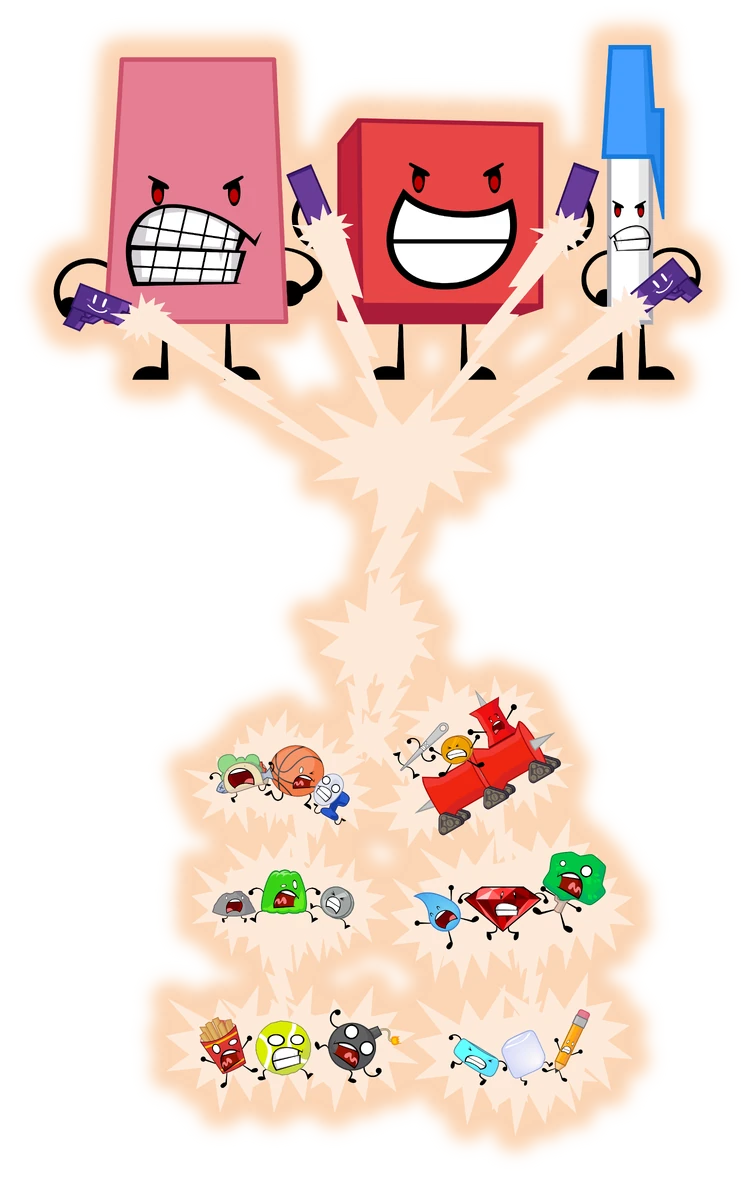 The infamous BFDIA Electric Revenge scene but something's different | Fandom