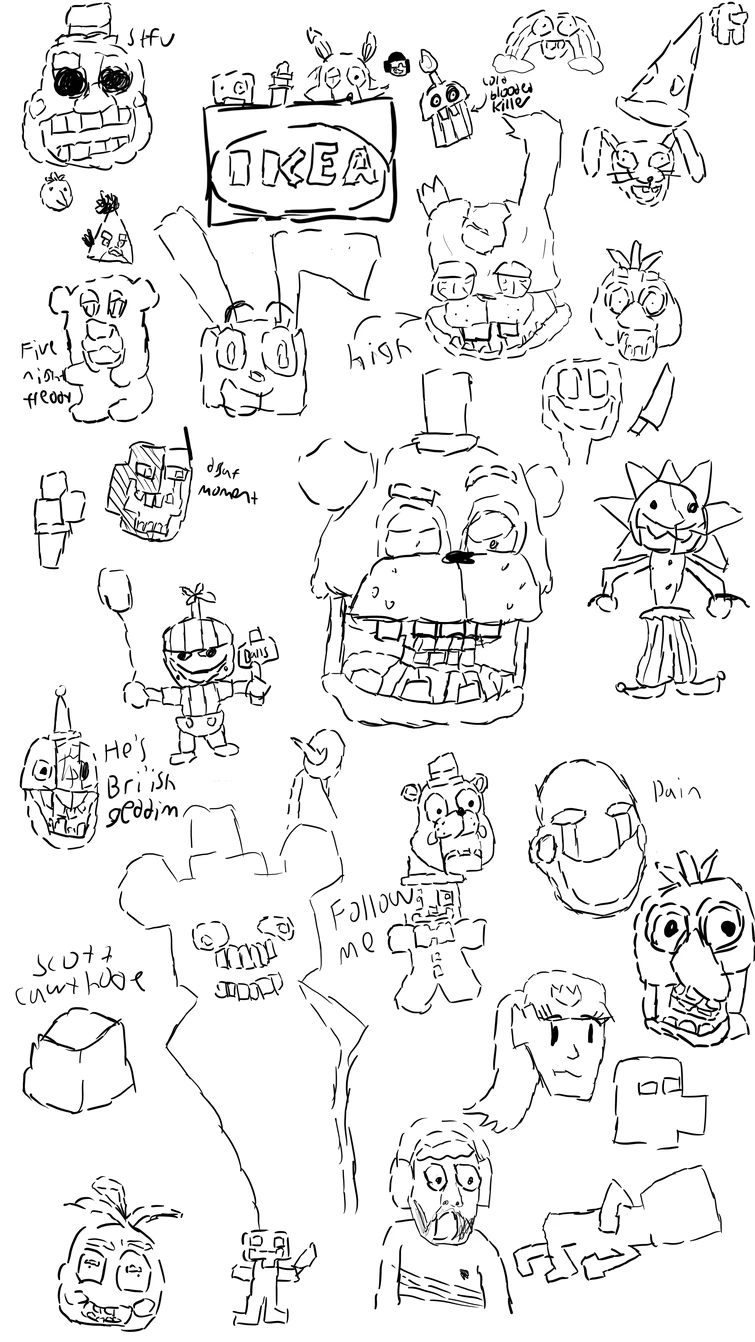 Very, very low effort doodles | Fandom