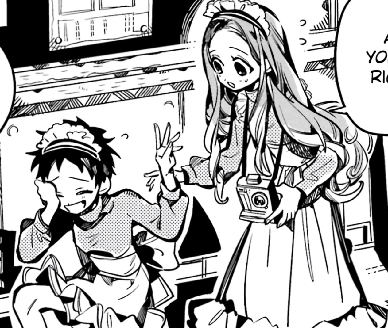 (minor spoiler warning for the new chapter ig. like it isn’t anything ...