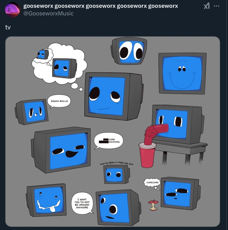 a second gooseworx drawing has hit the regretevator | Fandom