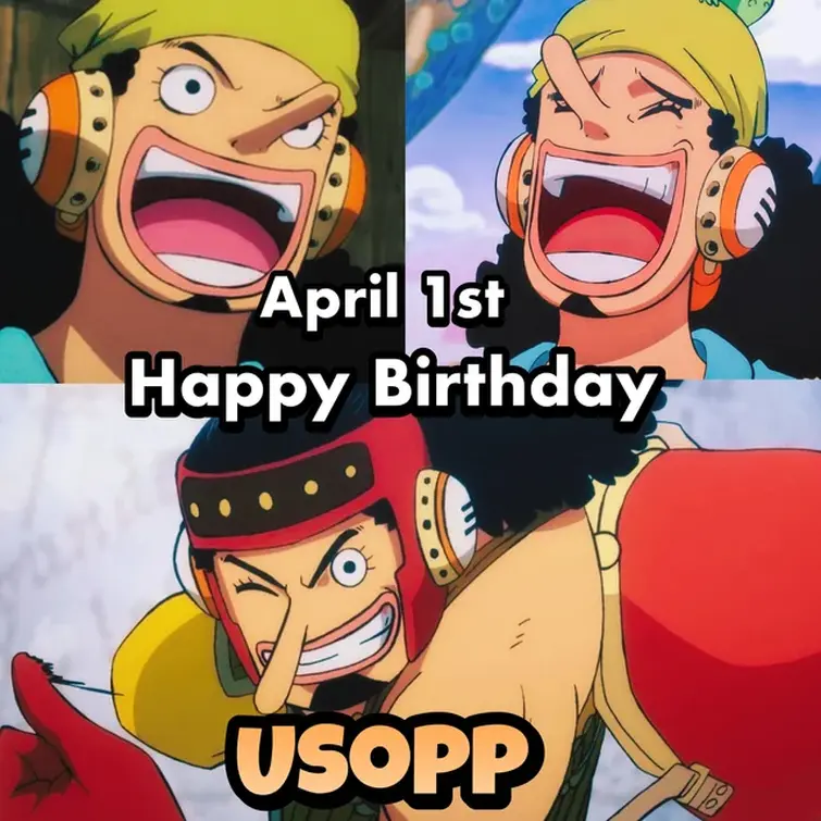 Dang. Nobody ain't giving the G.O.A.T Usopp a Happy Birthday? | Fandom