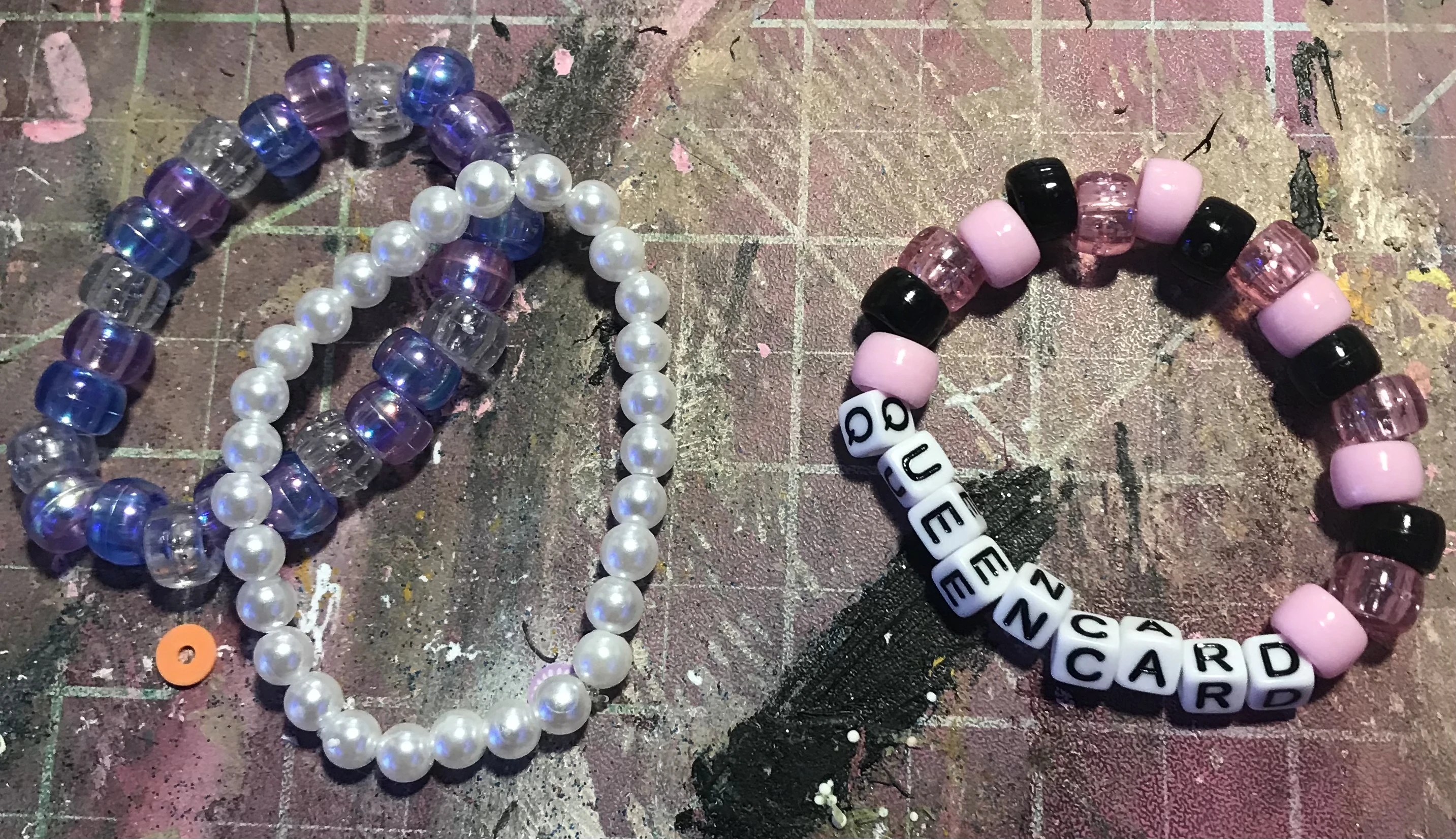 Some bracelets I made this morning | Fandom