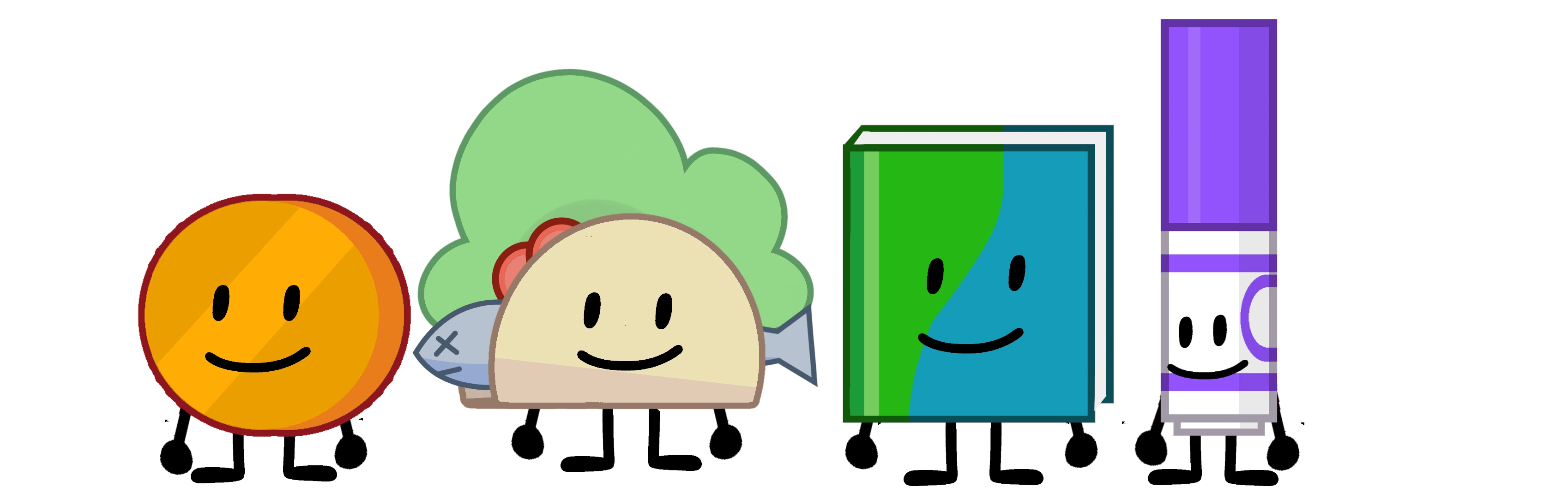 Marker, Book, Coiny, Taco bases | Fandom