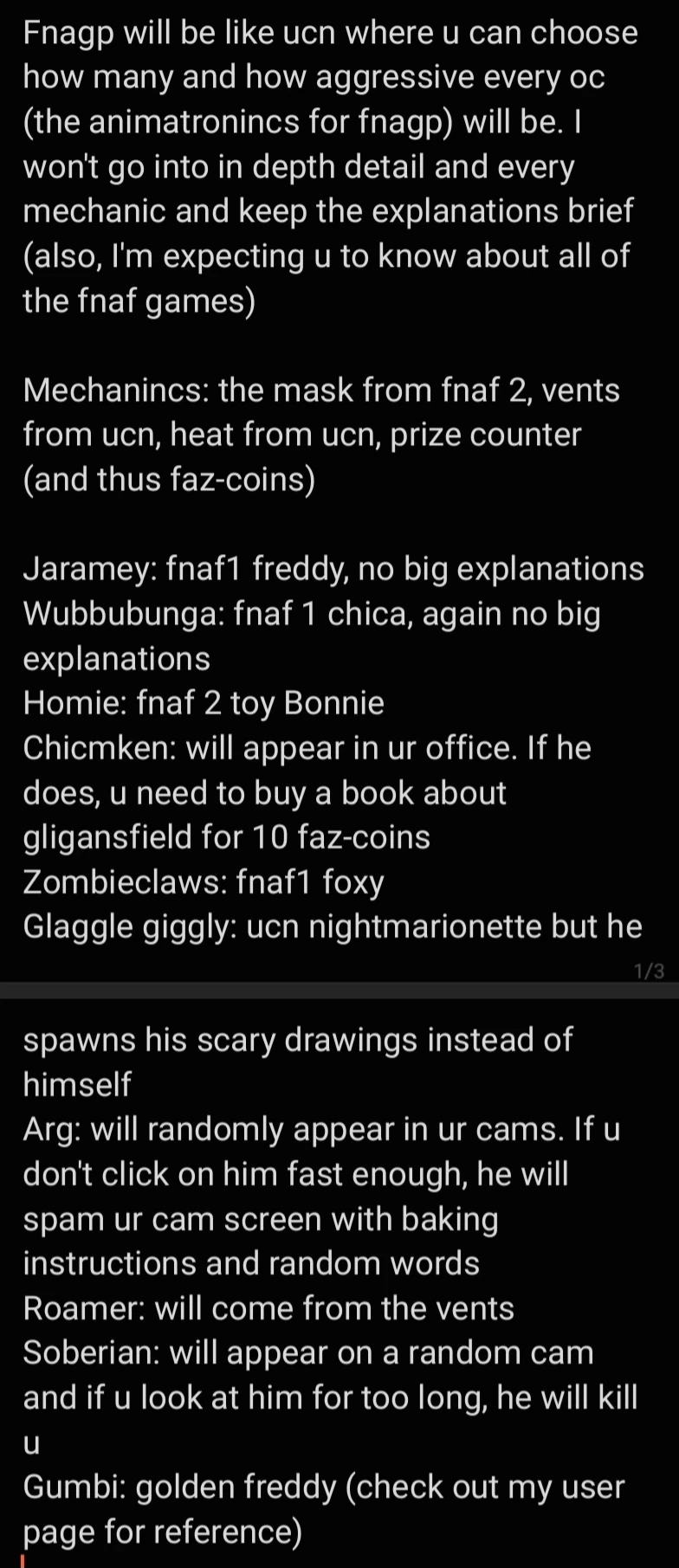 Fnagp concepts | Fandom