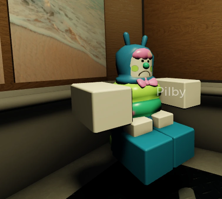 Pilby in chair and floating hehe | Fandom