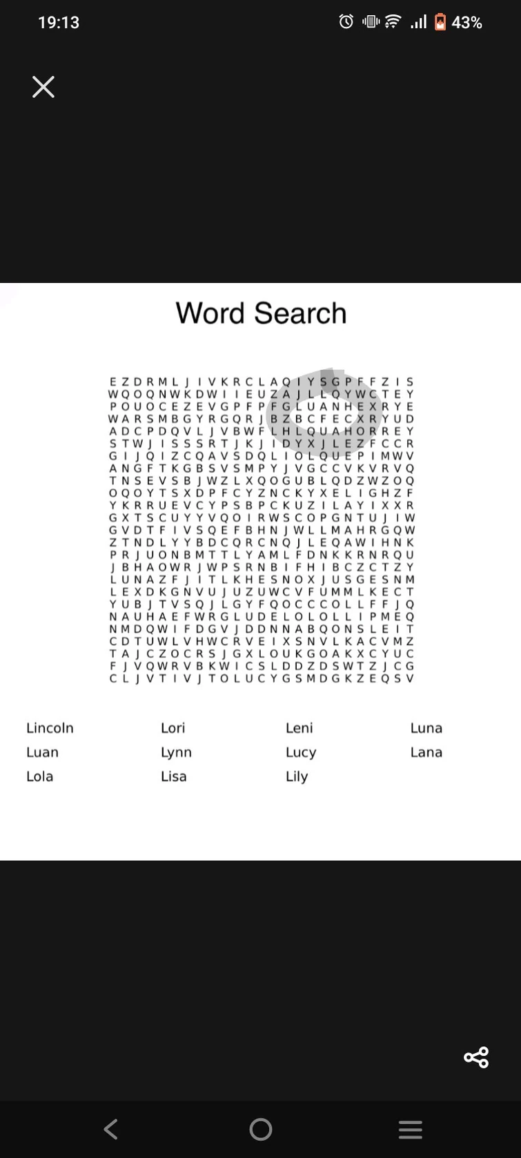 TLH wiki users word search!!! | Fandom