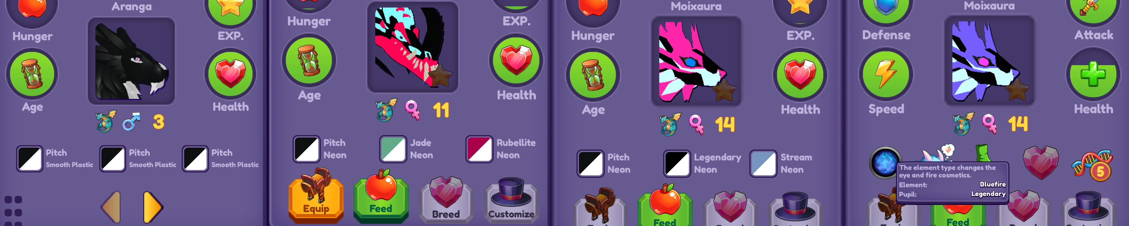 Trading a NM Pure Pitch Aranga, NM SW Tsukuizan and a FM DBL Bluefire ...