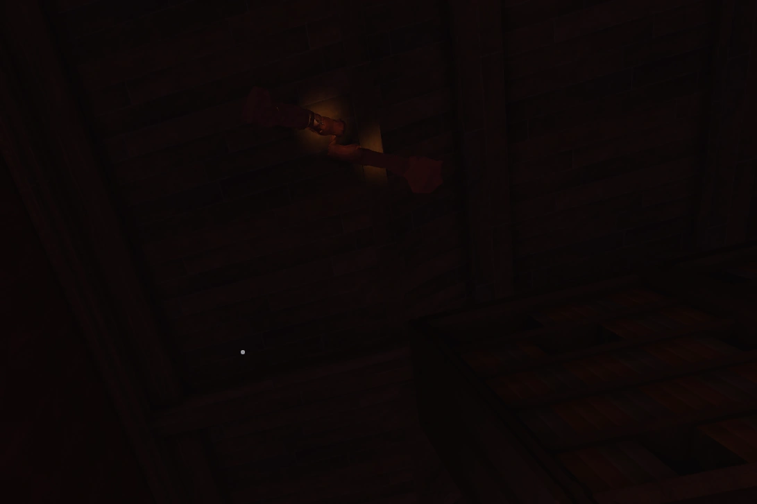 he got stuck in the ceiling | Fandom