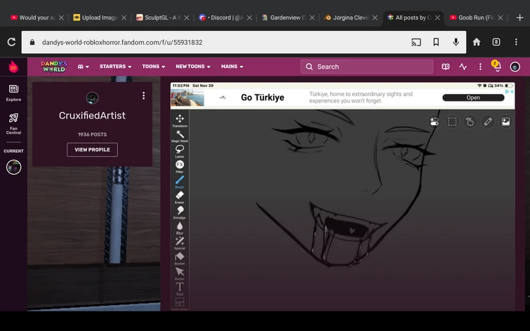 hey so UHM odd request but | Fandom