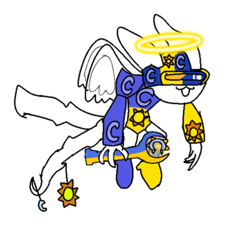 Fanmade angel variant of Filibuster, because i love him and wanted to ...