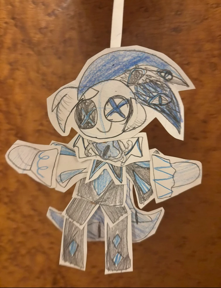 I made a moving shadow milk cookie puppet out of paper! | Fandom