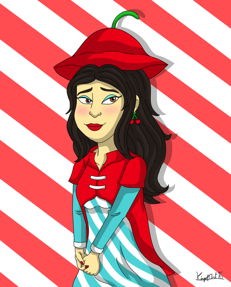 Another fanart of Cherissa. Already added onto her fanart gallery page. | Fandom