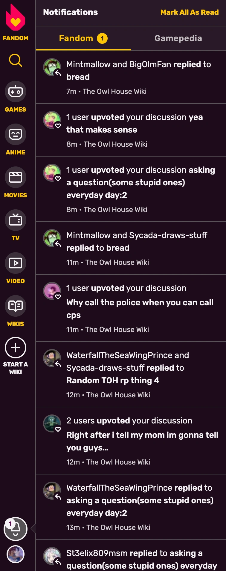 well it finally happend to me | Fandom