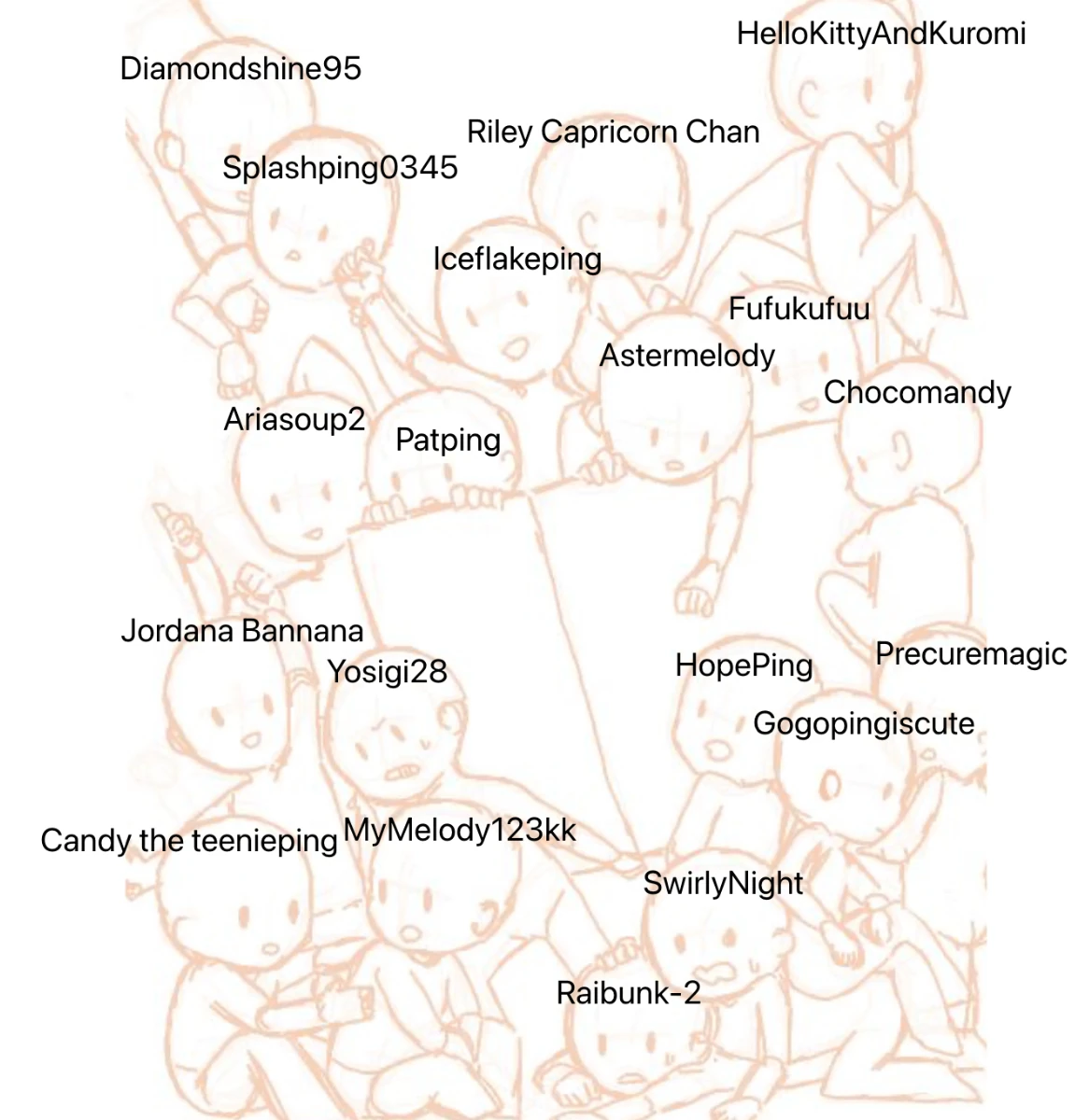 Entire fandom photo complete! | Fandom