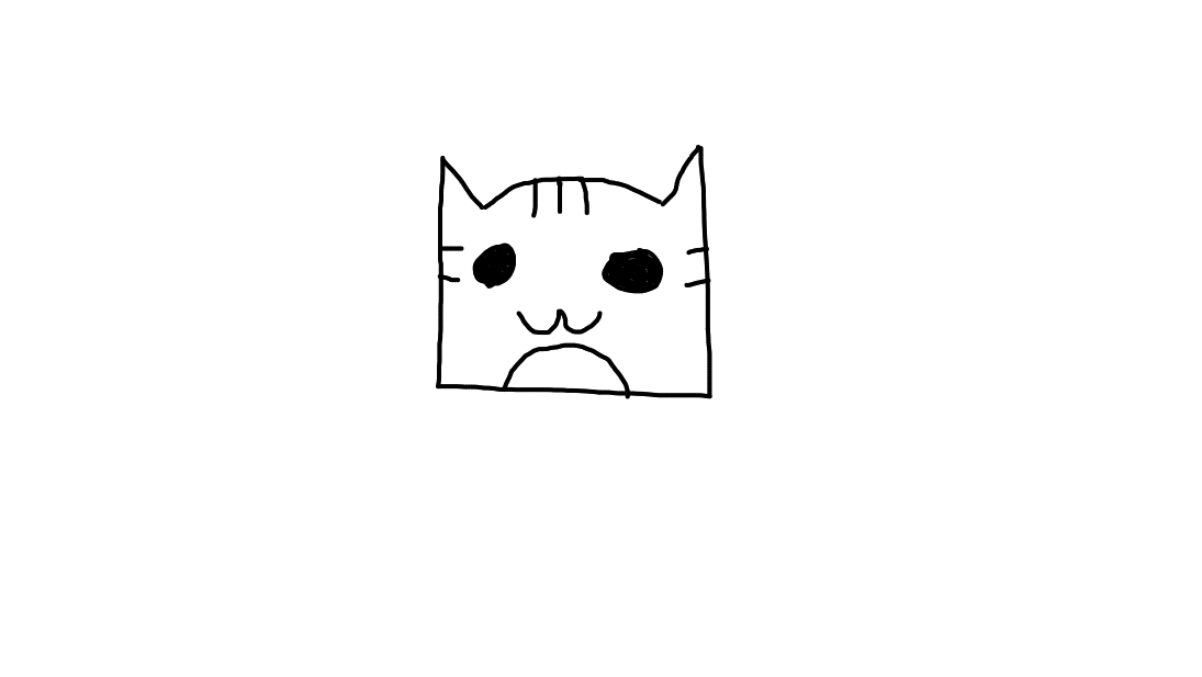 Rate my epic cat cube drawing | Fandom