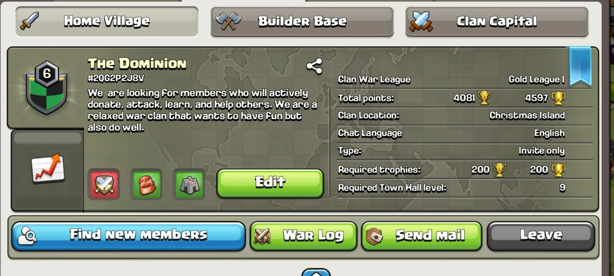 Rebuilding clan come join if interested | Fandom