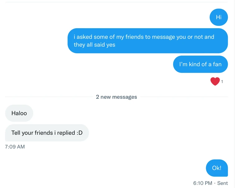 DARKU REPLIED OMG!! | Fandom