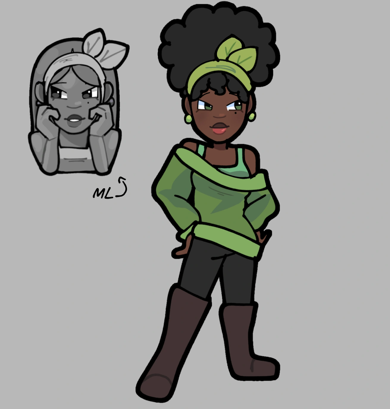 leafy gijinka | Fandom