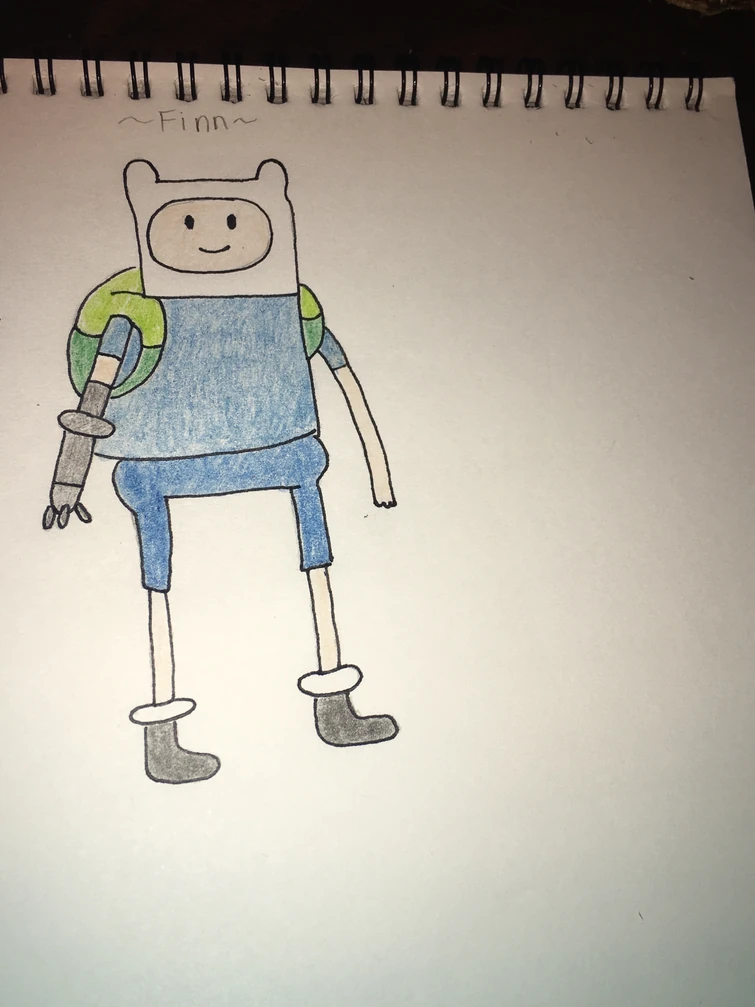 Finn with a robot arm💙 | Fandom