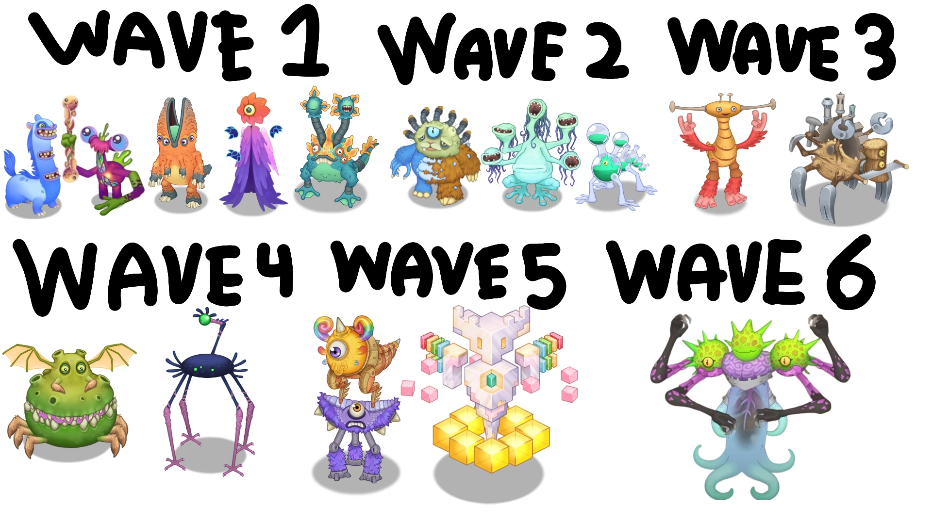 (almost) all the ethereal workshop waves so far | Fandom