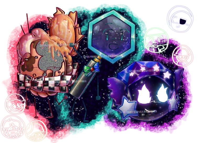 big three (wiki admin and other staff fanart) | Fandom